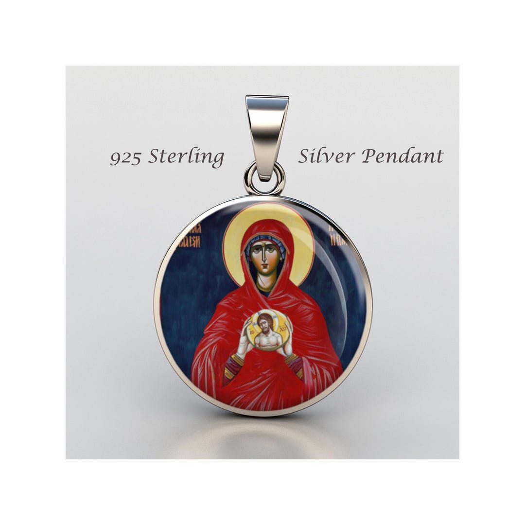 Saint Paraskeva of the Balkans St Petka Religious Devotional Sterling ...