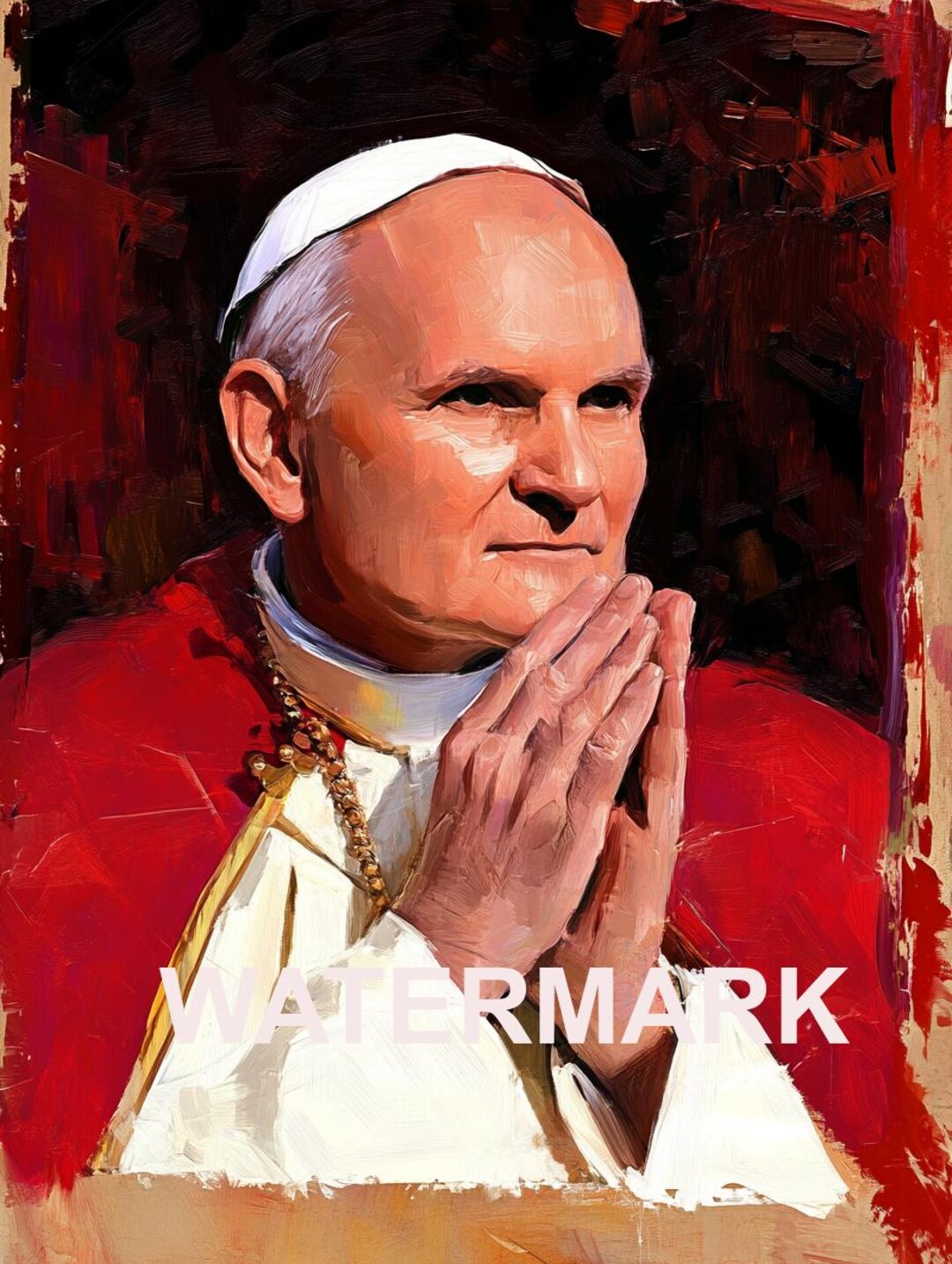 St. John Paul II Religious Art DIGITAL DOWNLOAD - Etsy