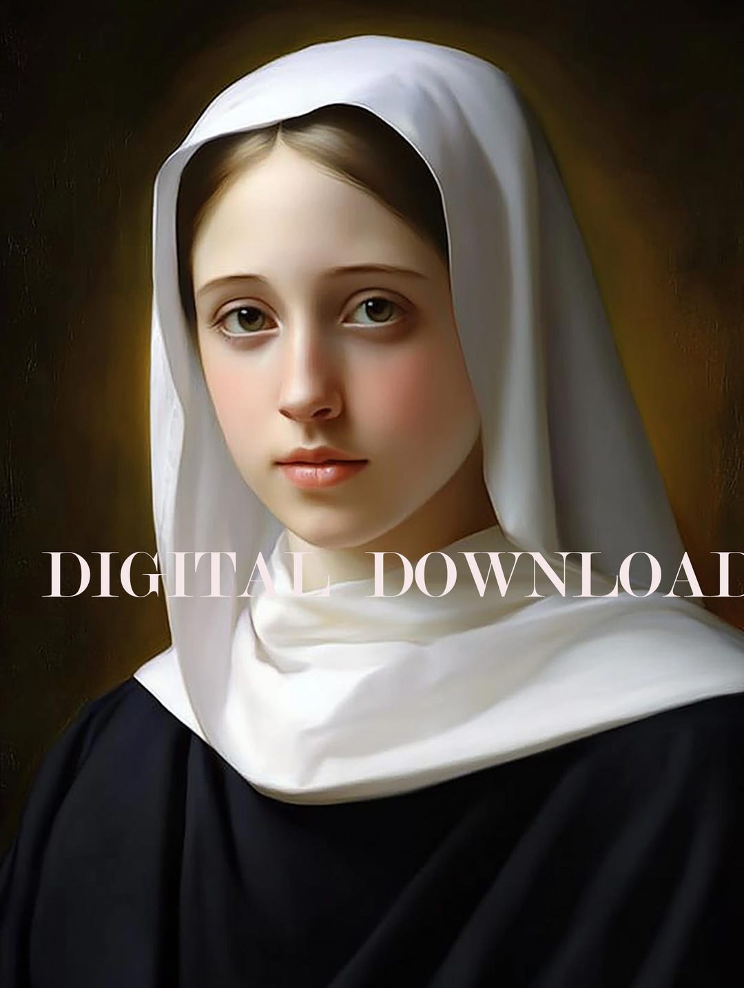 Saint Angela Merici Religious Art DIGITAL DOWNLOAD - Etsy