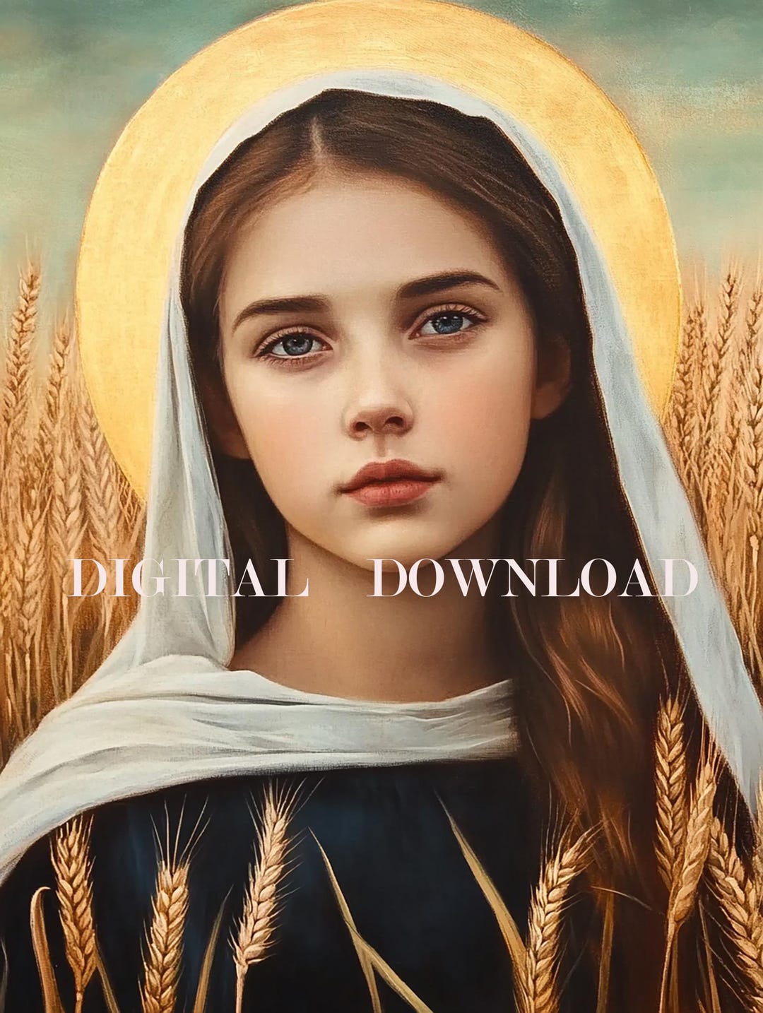 St Maria Goretti Catholic Art for Digital Download | Saint Religious ...