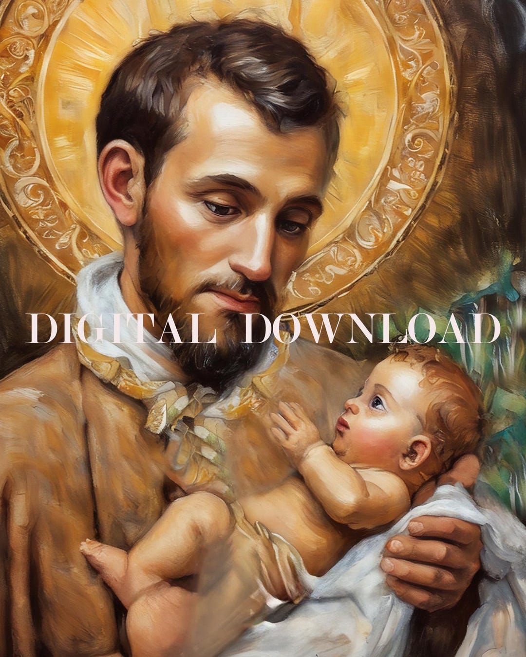 Saint Cajetan Digital Download | Catholic Religious Art Print ...