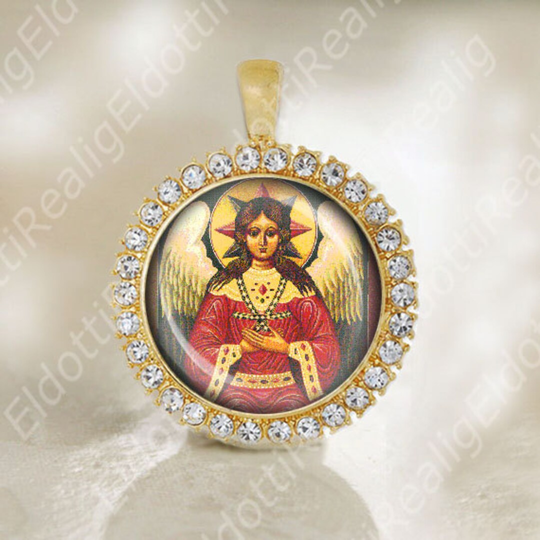 St Sophia Goddess of Wisdom Medal: Gold Catholic Patron Saint Pendant ...