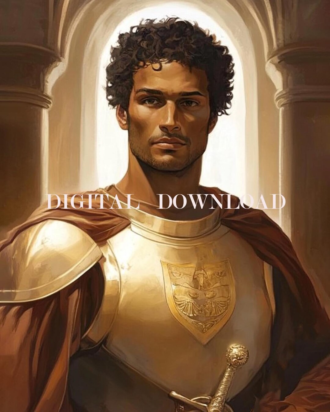 Saint Victor Catholic Religious Art DIGITAL DOWNLOAD Custom - Etsy