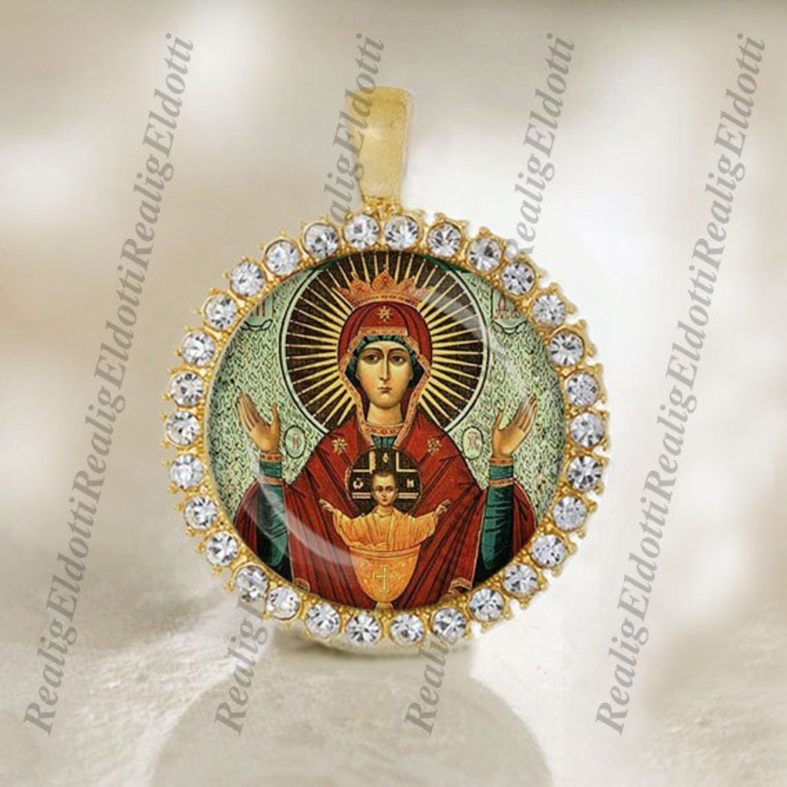 The Theotokos Virgin Orans Oranta Religious Christian - Etsy