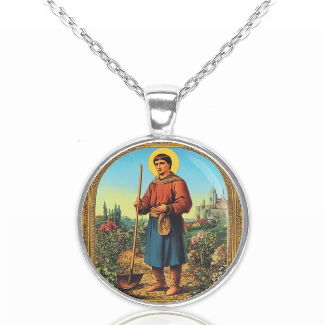 St. Fiacre (fiachra) Necklace - Etsy
