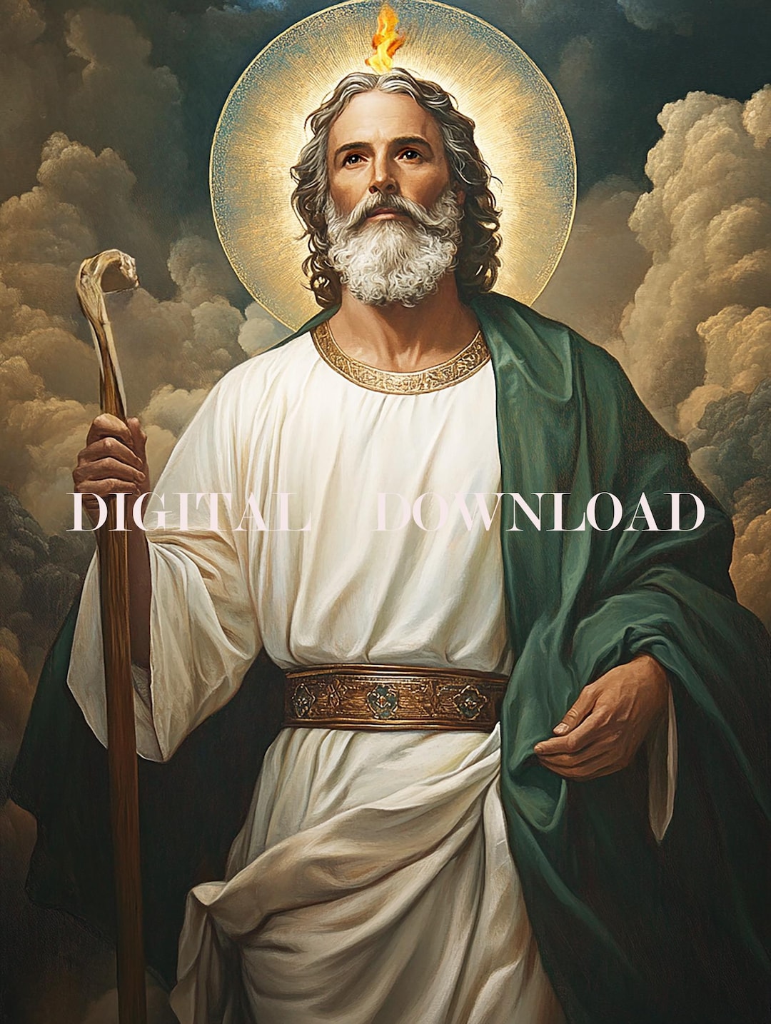 St. Jude Thaddeus Digital Art Printable – Patron Saint of Hopeless ...