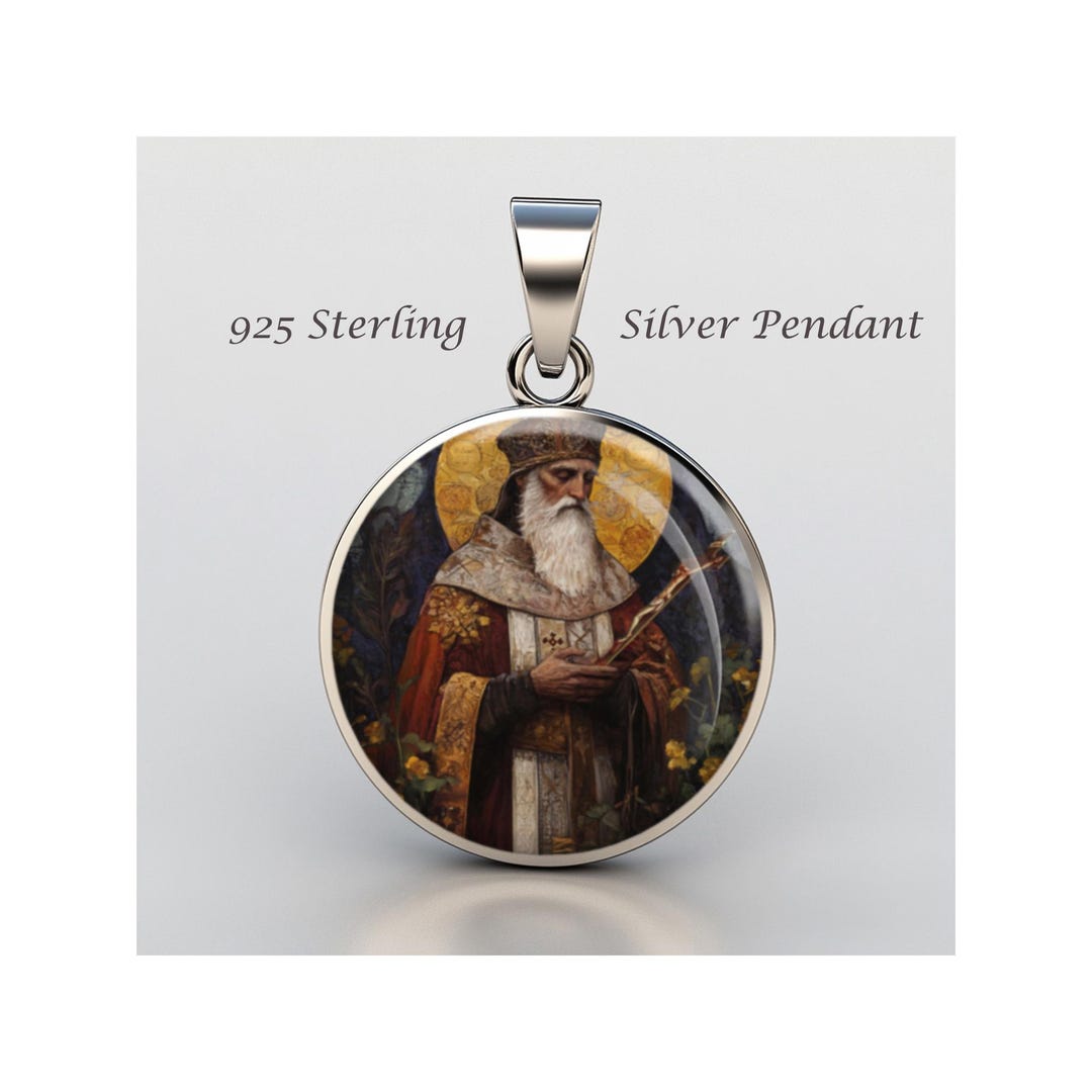 Saint Paphnutius of Thebes Religious Devotional Sterling Silver 925 ...