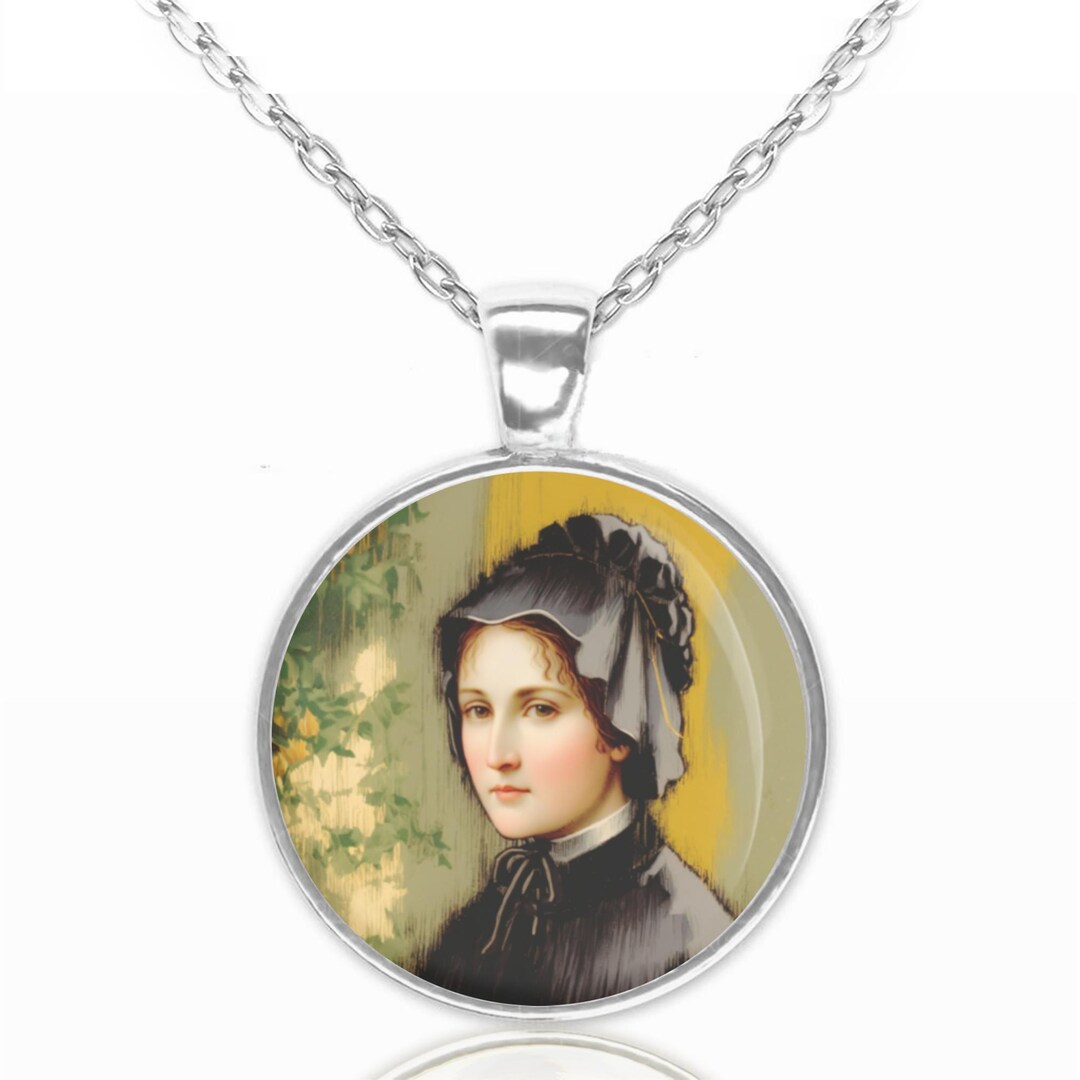St. Elizabeth Ann Seton Catholic Necklace – Religious Medal Pendant ...
