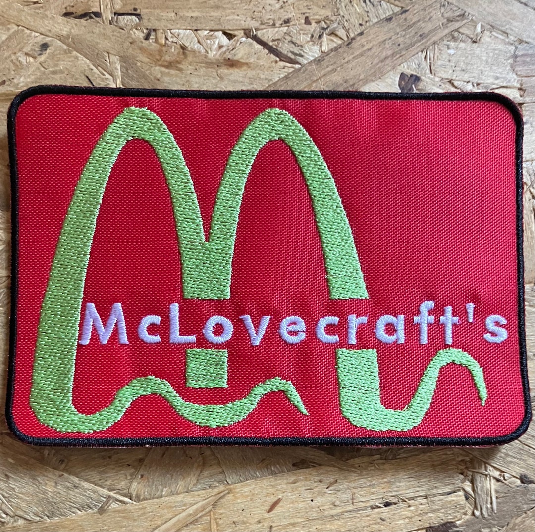 Mc Lovecraft bestickter Aufnäher Cthulhu Fast Food - Etsy.de