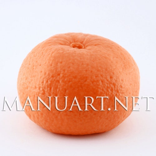 Peeled Mandarin 3D Silicone Mold Real Tangerine Citrus Orange - Etsy
