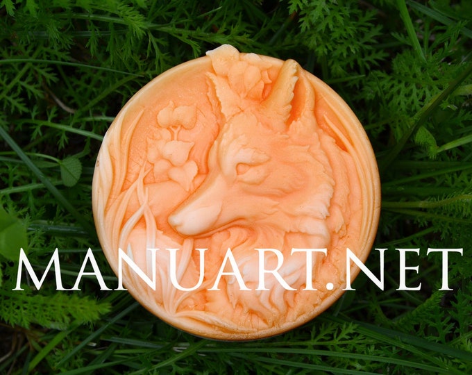 Beeswax Fox Candle - Etsy