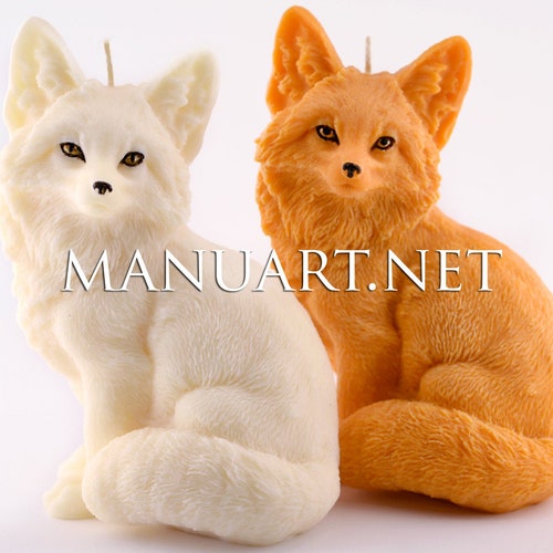 3d Fox Mold Wild Fox Mold Wild Animal Mold Silicone Soap Mold - Etsy