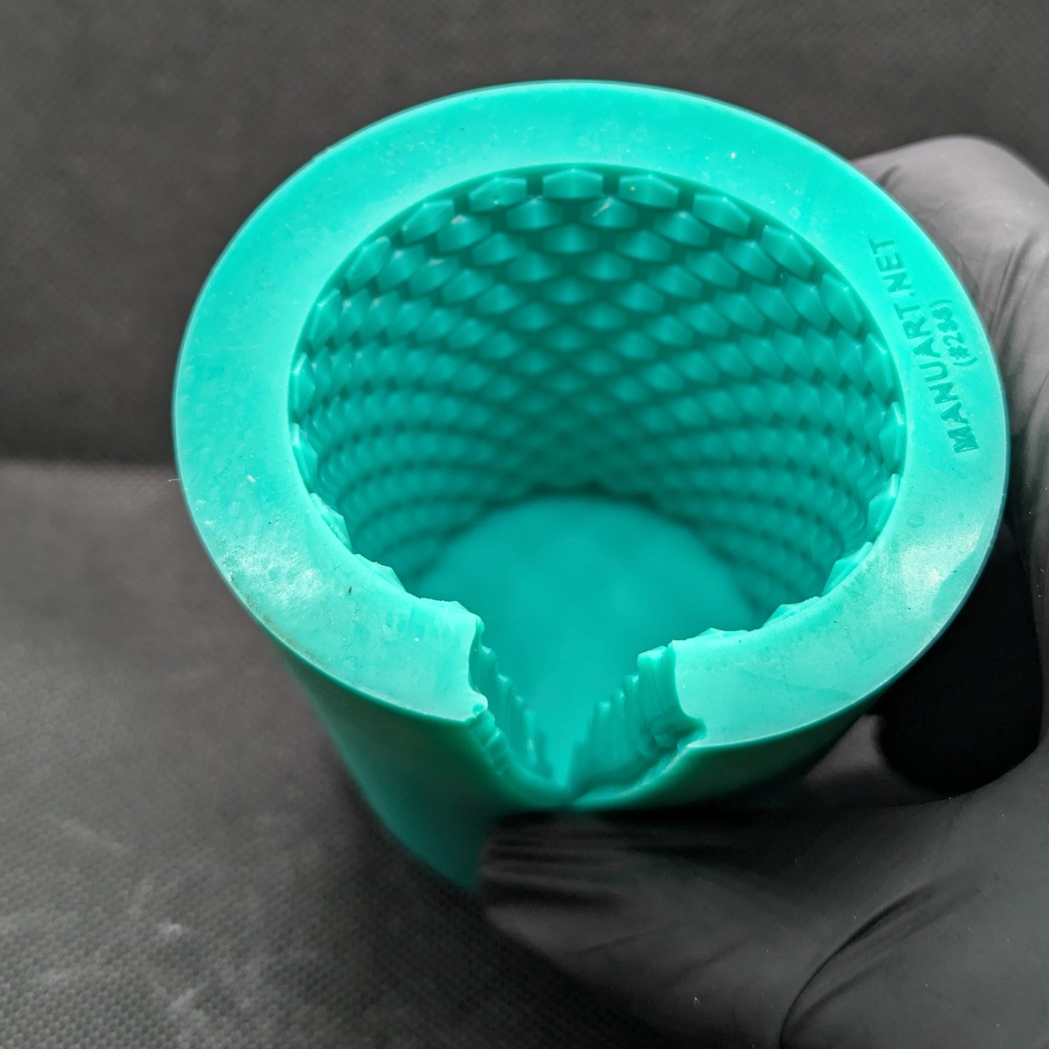 Honeycomb Mold 4inch/10cm for Beeswax Candles, Soap, Plaster - Hexagon ...