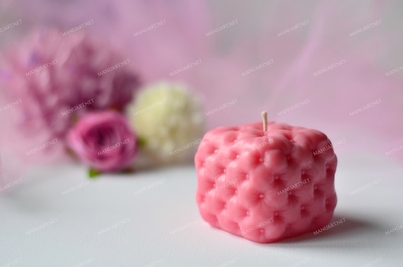Square Tufted Ottoman 3D Silicone Mold Candle Soap Mould - Etsy