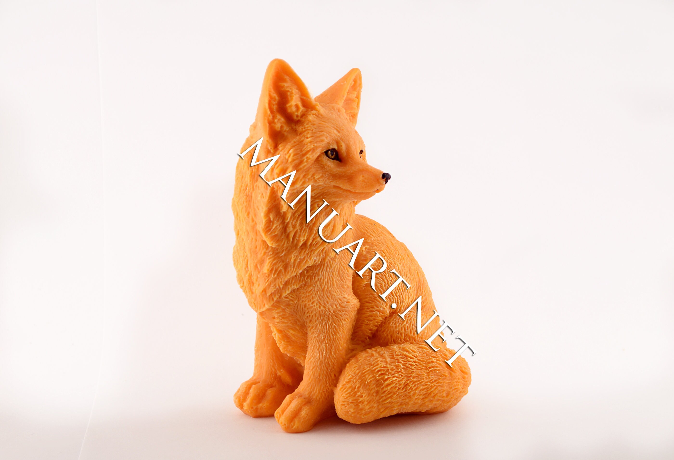 Big Sitting Fox 3D Silicone Mold Silicone Mould Soap Mold - Etsy UK