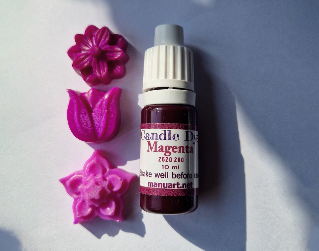 Magenta Liquid Candle Dye, Intensive Wax Colorant 10 Ml - Etsy