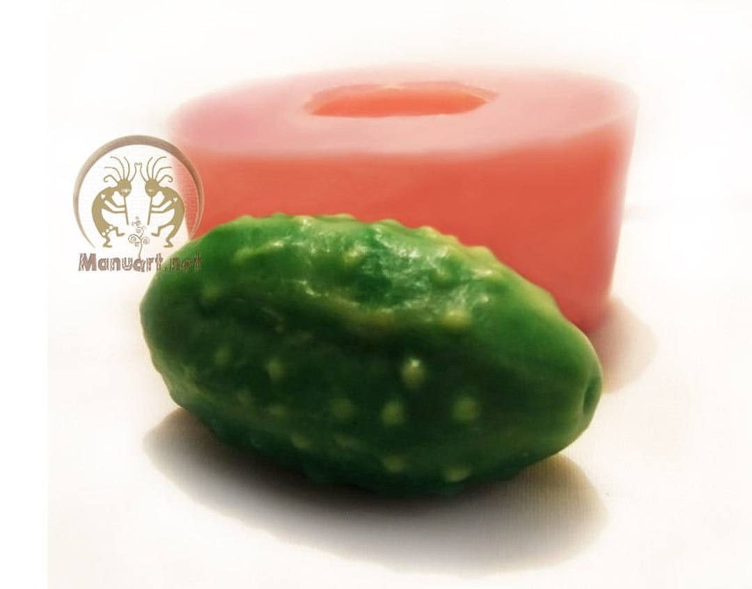 Cucumber 3D Silicone Mold, Soap Mold, Vegetable Mold, Farm Mold ...