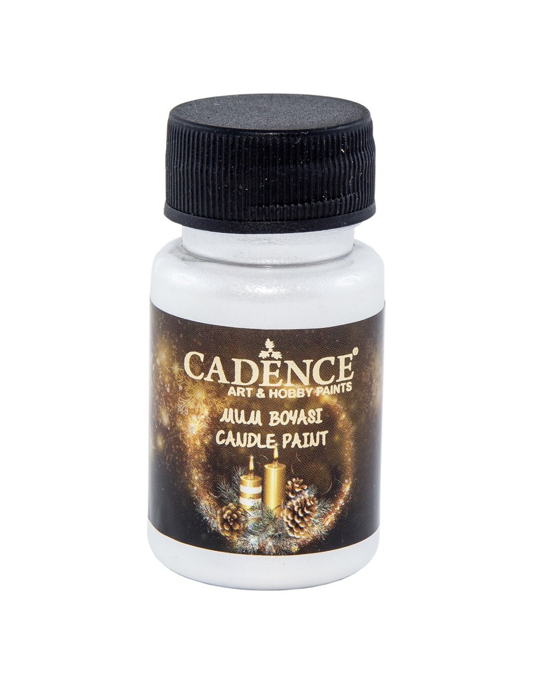 Pearl Cadence Glitter Candle Paint, Paint for Candle Decorating ...