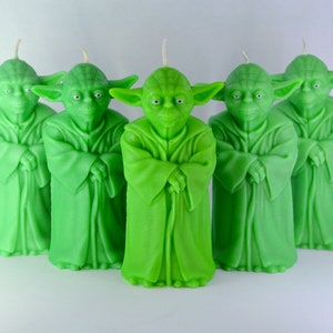 Master Yoda 3D Silicone Mold, Silicone Mould, Soap Mold, Candle Mold ...