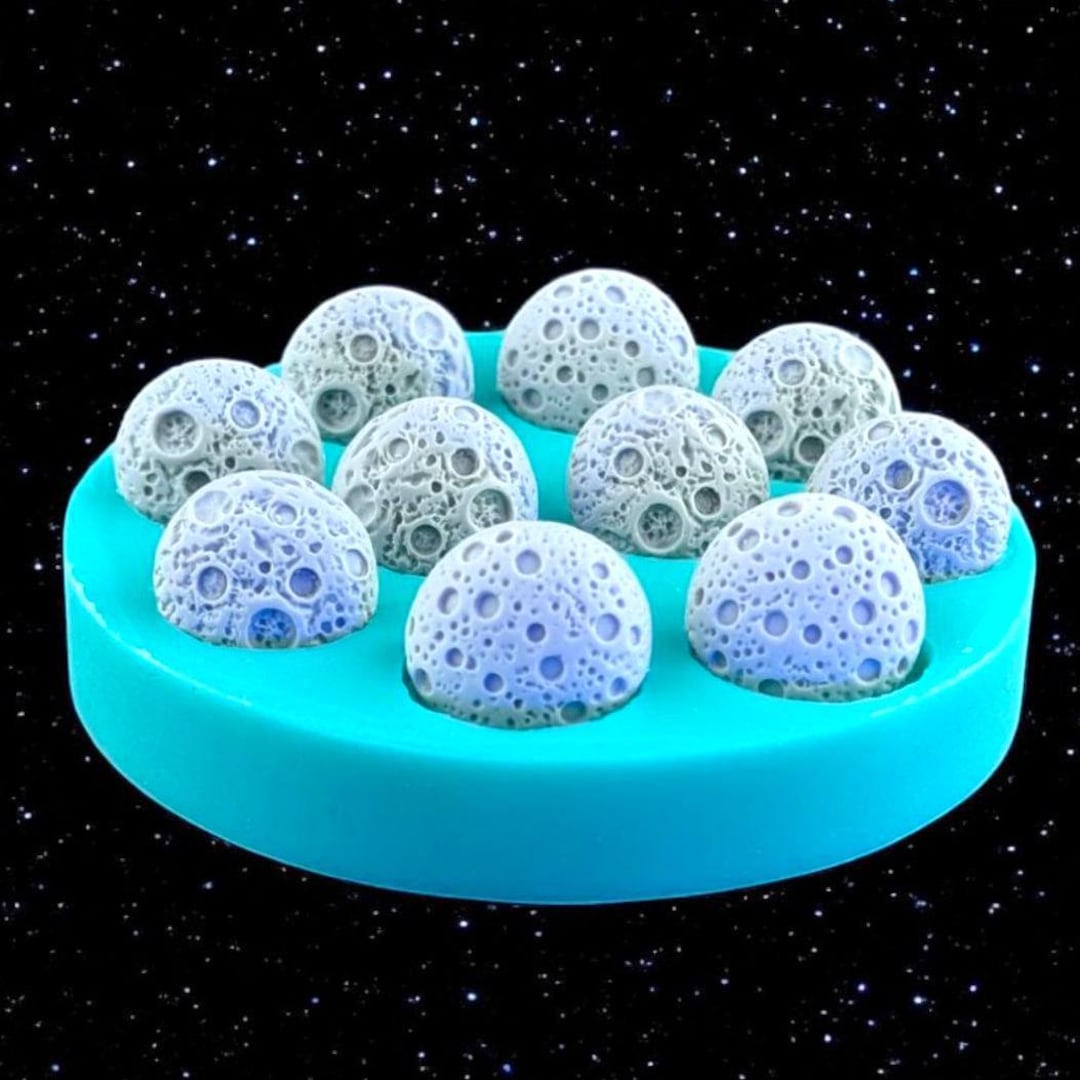 Mini Moon Mold – Moon Silicone Mold, Epoxy Moon Mold, Silicone Mold for ...
