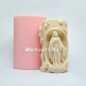 Set of 3 Molds for Candles "christianity" 3D Silicone Mold Christmas ...