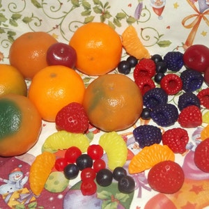 Real Tangerine 3D Silicone Mold, Soap Mold, Mandarine Mould, Fruit Mold ...