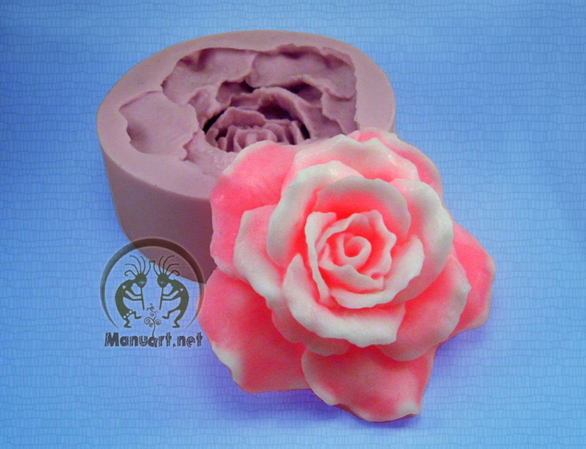 Dream Rose 3D Silicone Mold Soap Mold Candle Mold Flower - Etsy