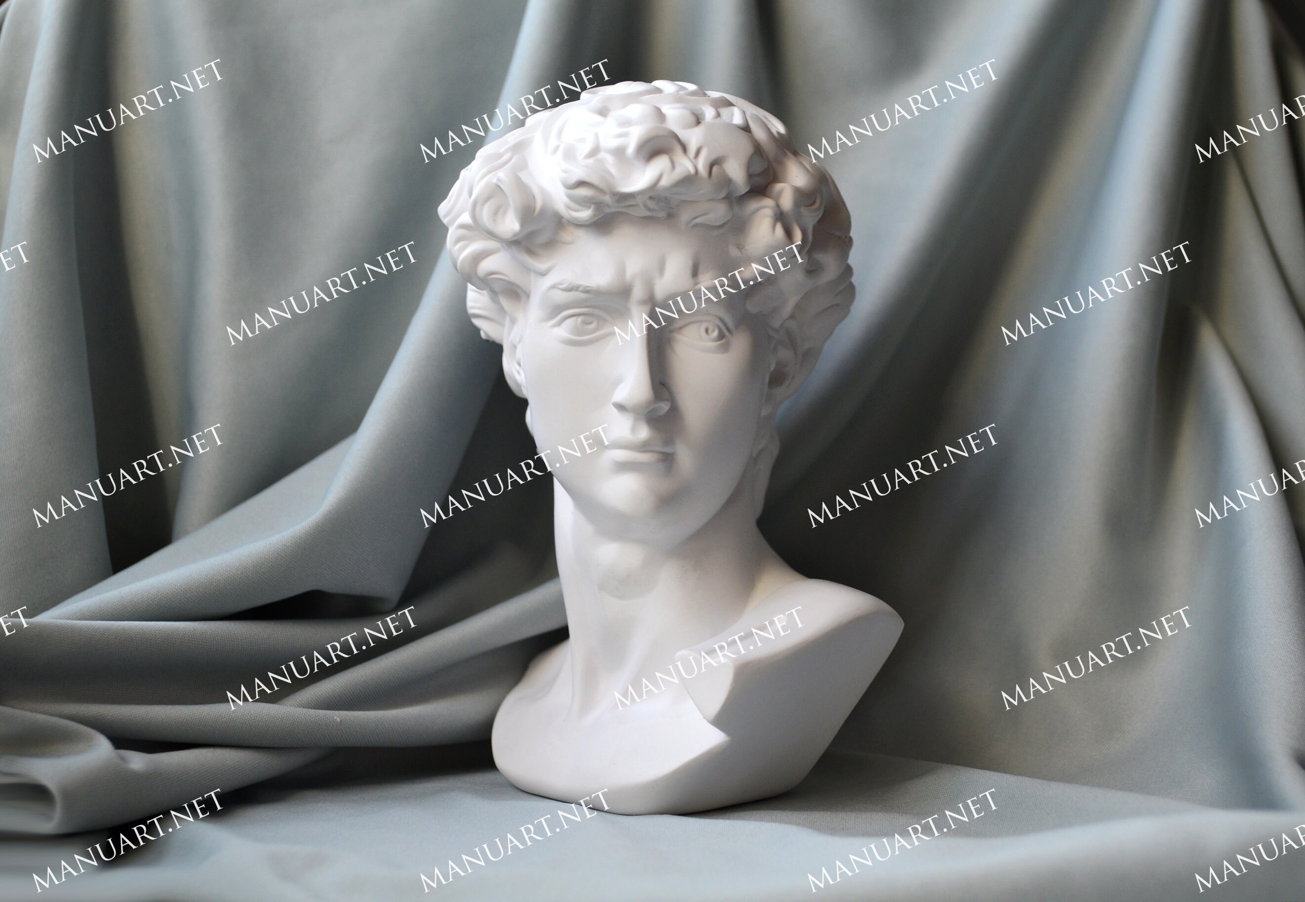 Big David head 15 cm 3D silicone mold resin Greek statue | Etsy