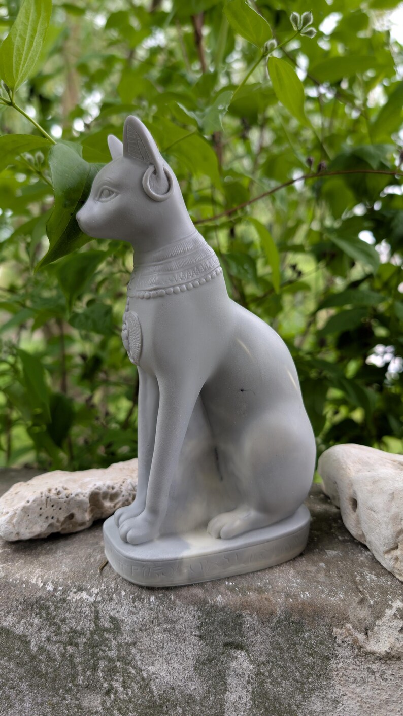 Molde de silicone GRANDE da Deusa Bastet, molde de gato egípcio, molde ...