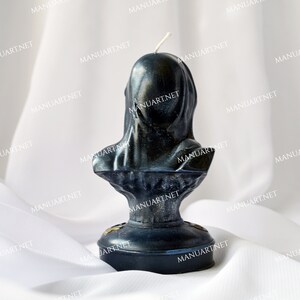 Santa Muerte 3D Silicone Mold, Candle Mould, Halloween, Saint Death ...