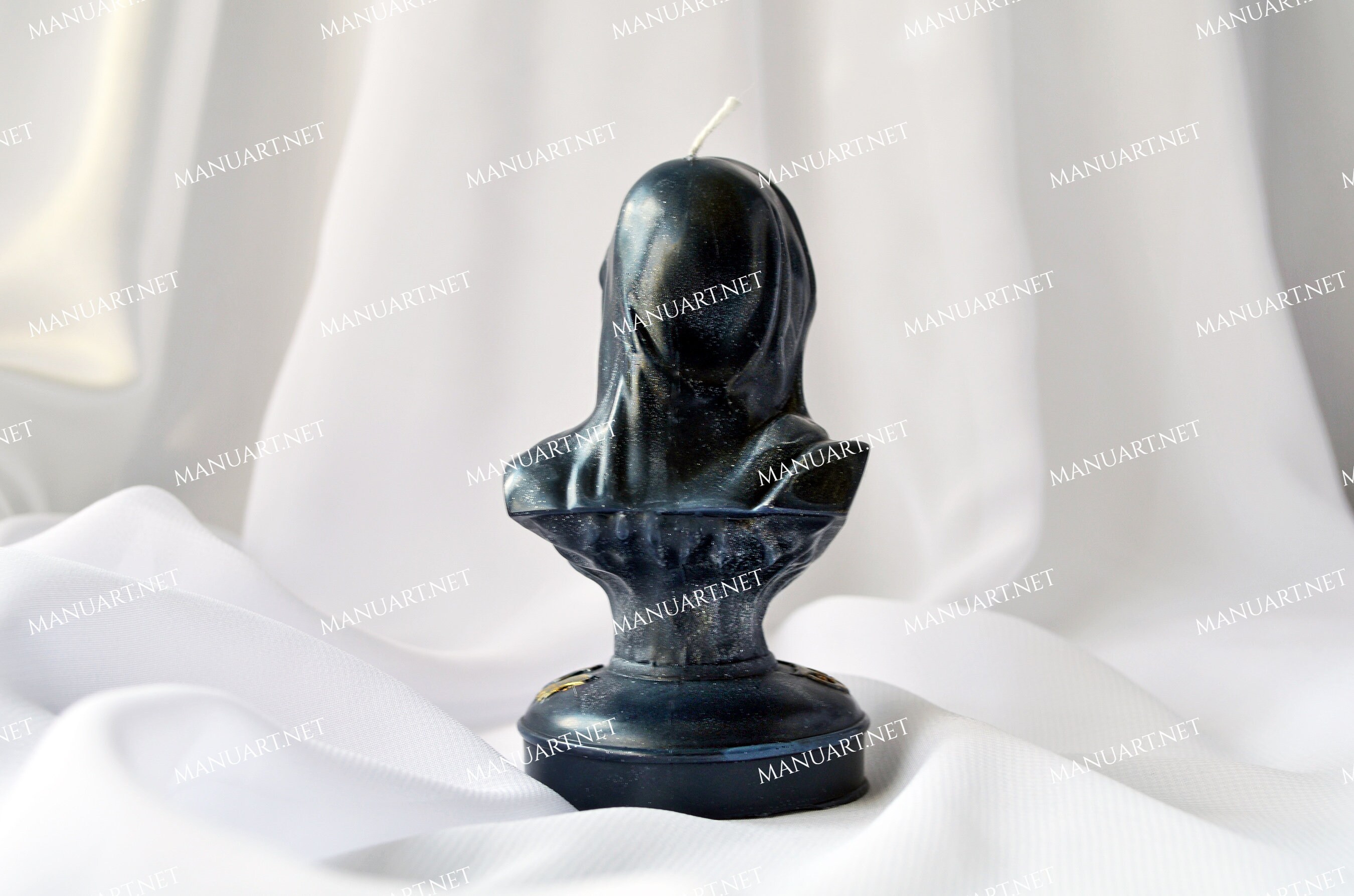 Santa Muerte 3D Silicone Mold, Candle Mould, Halloween, Saint Death ...