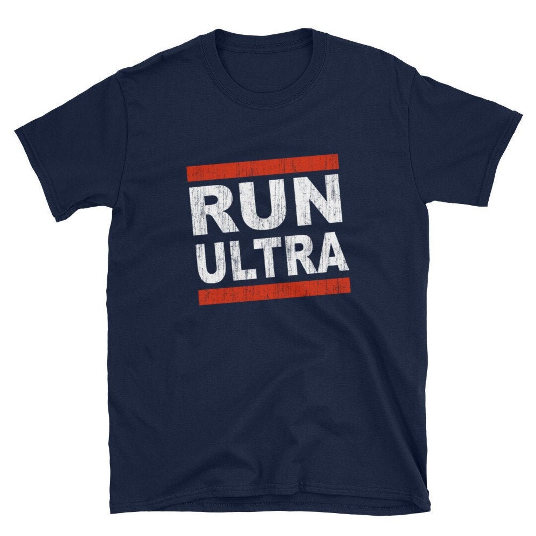 RUN ULTRA Marathon Run Runner Running Tshirt - Short-sleeve Unisex T ...