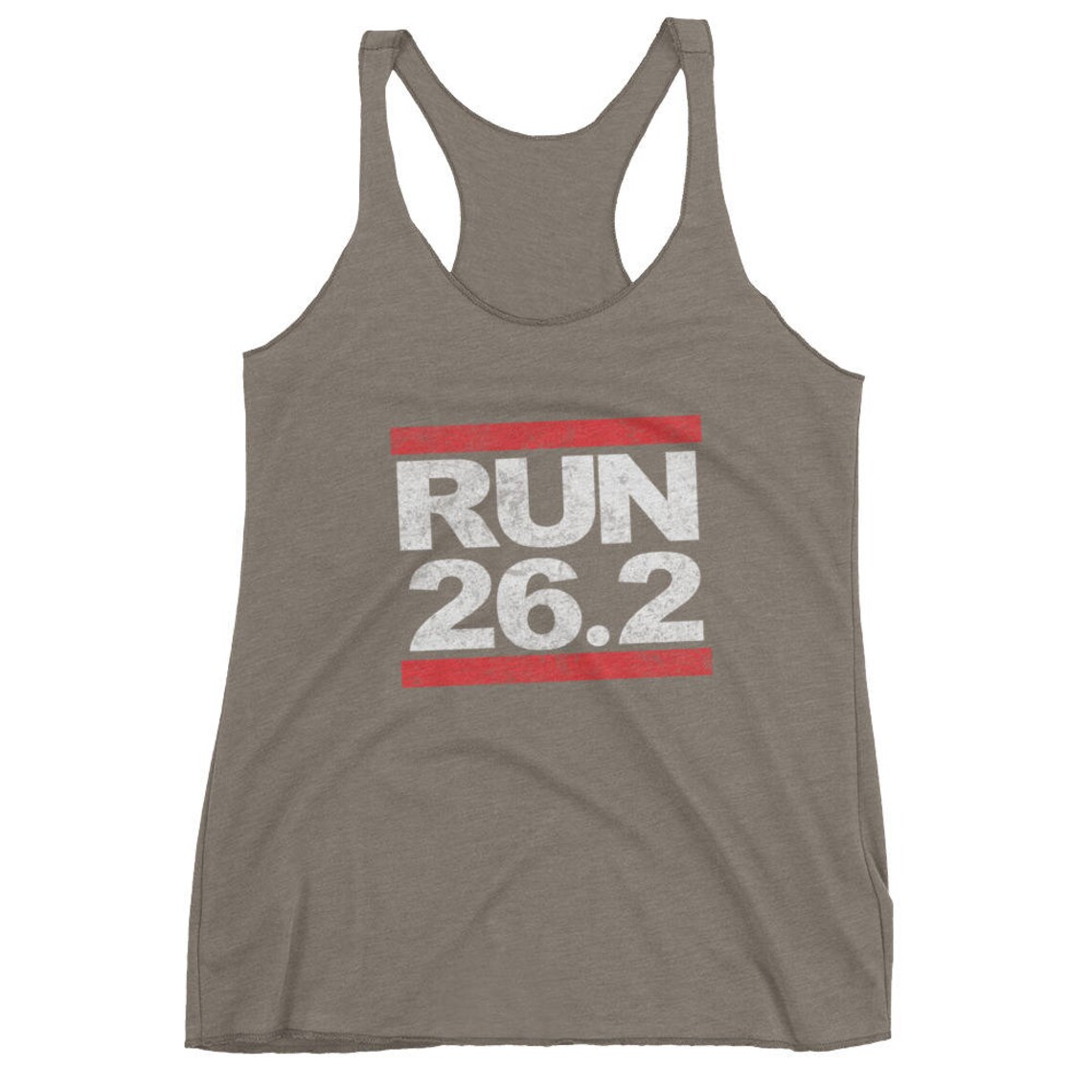 Marathon Runner Tank Top RUN 26.2 MILES! Running Fanatic Design - Women ...