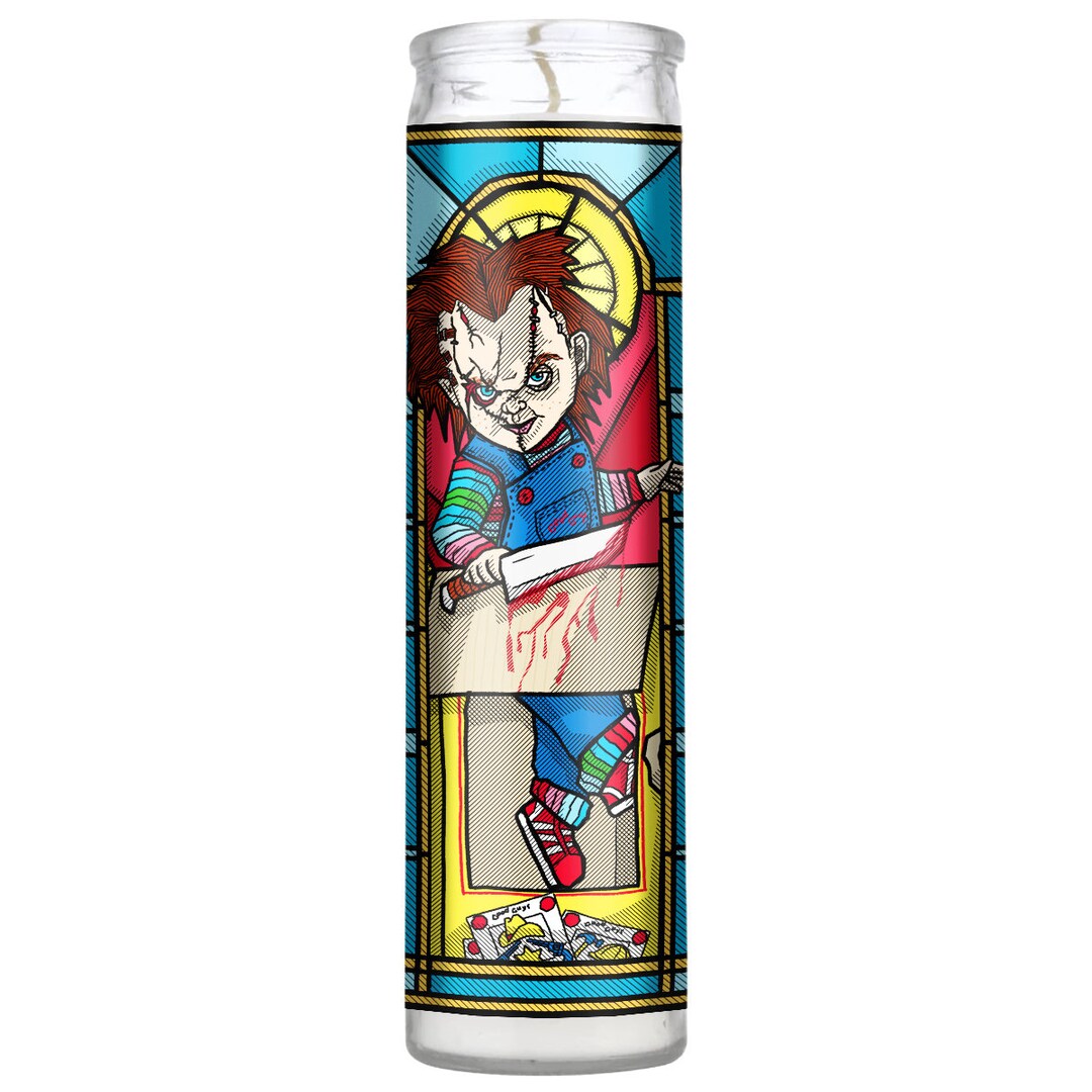 Chucky Prayer Candle - Etsy