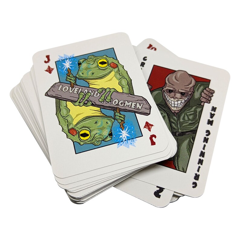 Wild Cards Cryptid Playing Card Deck - Etsy