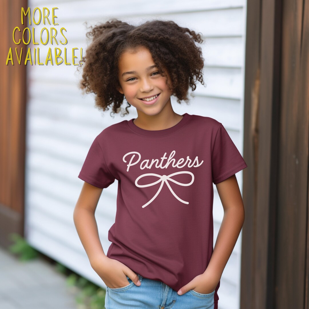 Panthers Mascot Back to School Shirt Panthers Shirt Panther School ...