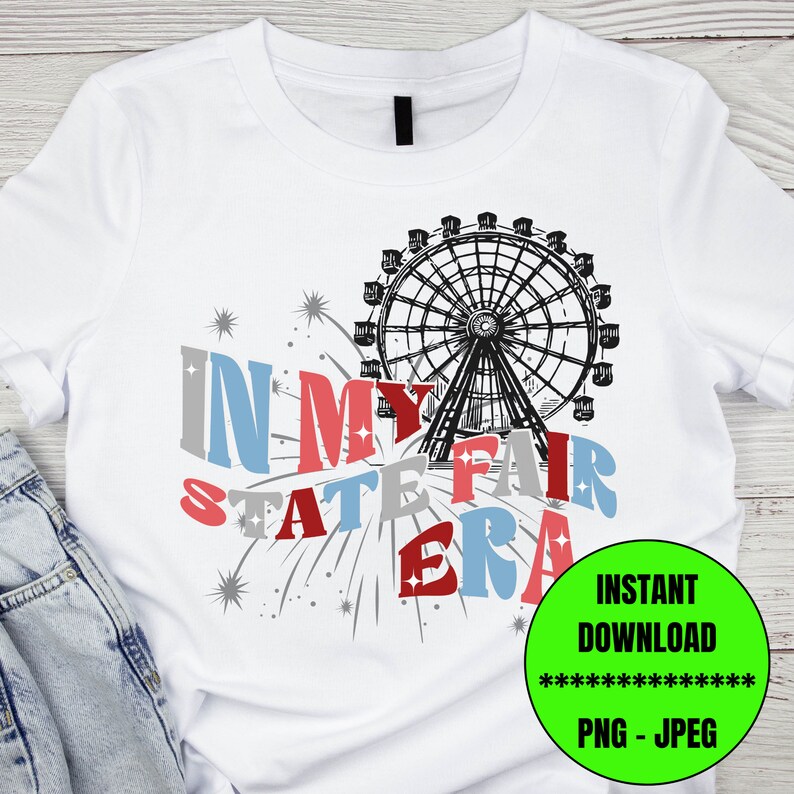 State Fair PNG JPEG State Fair 2024 Sublimation Image Download for ...