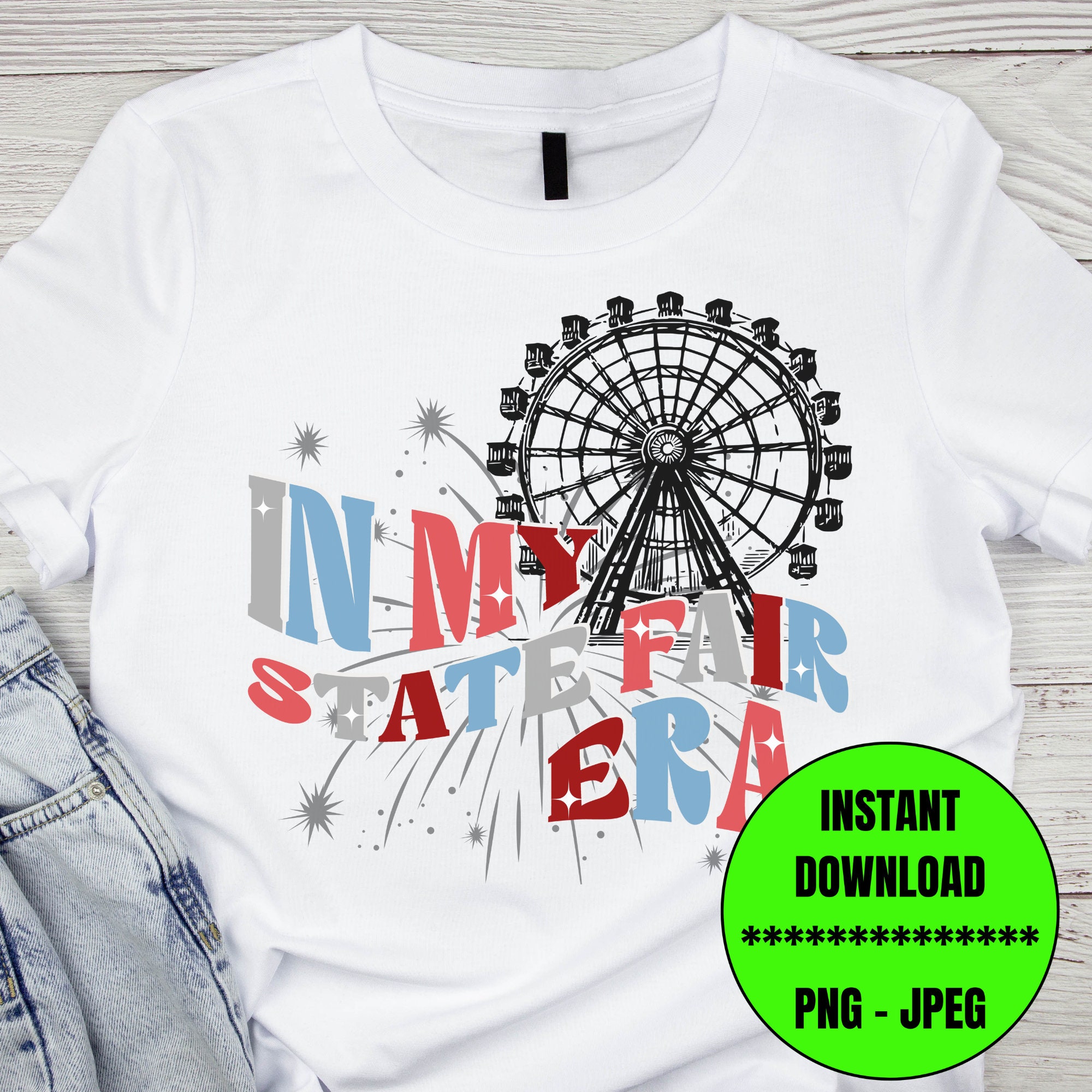 State Fair PNG JPEG State Fair 2024 Sublimation Image Download for ...