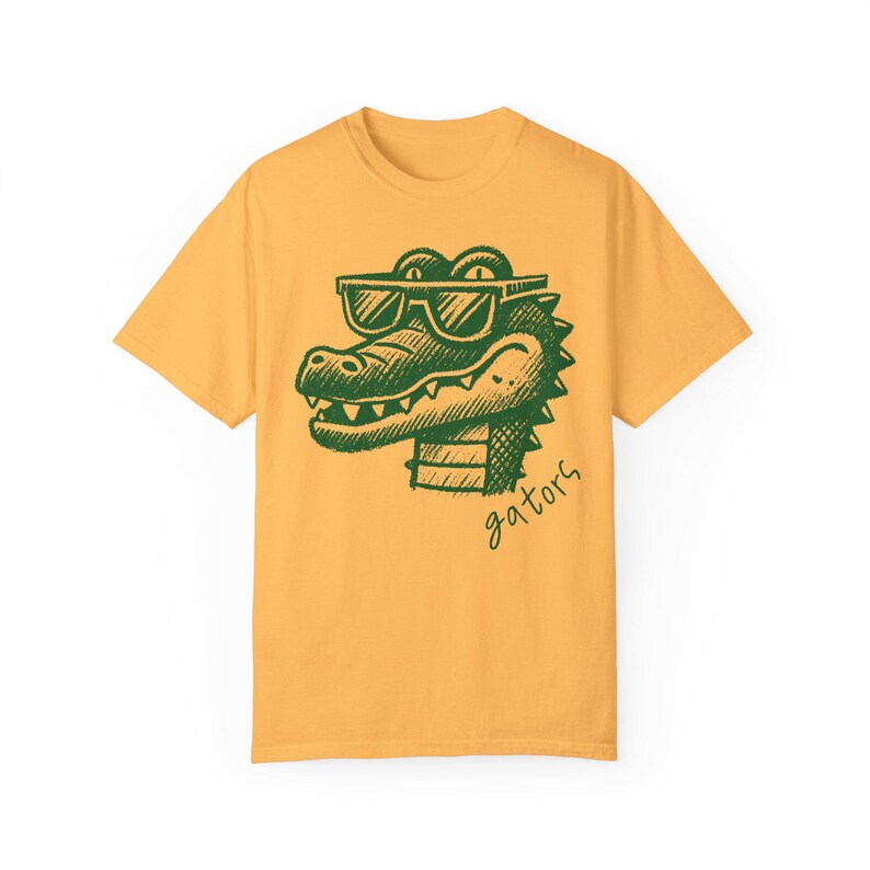 Gators Mascot Comfort Colors Custom Colors Available Elementary Teacher ...