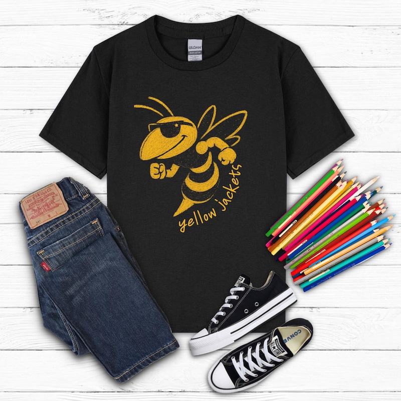 Yellow Jackets Shirt - Etsy