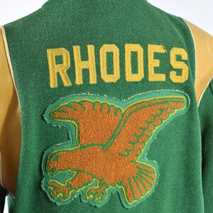 1960's Emerald Green Wool Hawk Varsity Jacket W/ Pins - Etsy