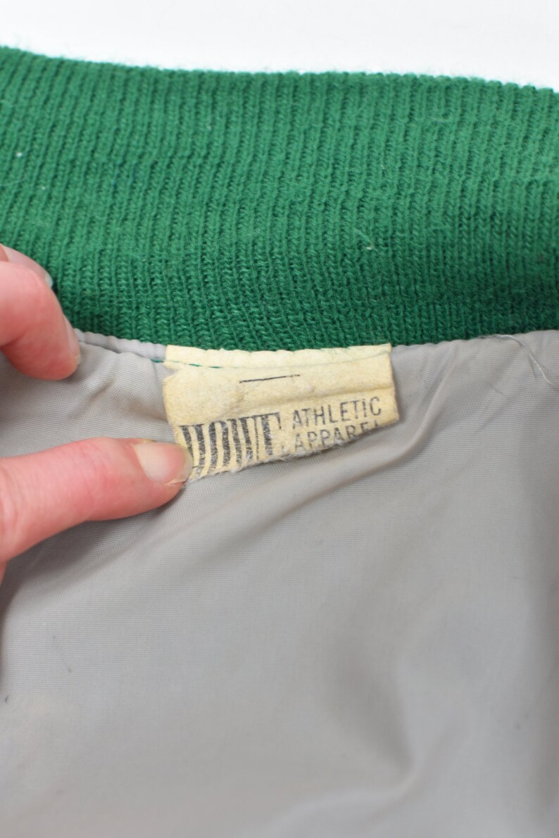 1960's Emerald Green Wool Hawk Varsity Jacket W/ Pins - Etsy