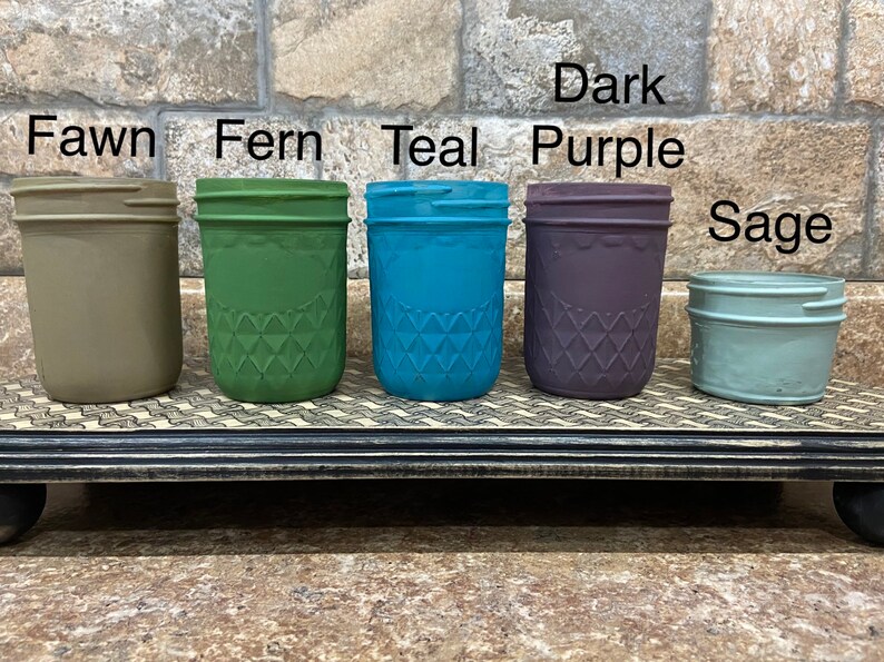 Kitchen Canister Set Sugar Jar Flour Jar Coffee Jar Rustic - Etsy