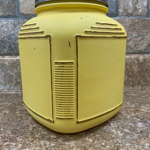 Rustic Cookie Jar, Farmhouse Cookie Jar, Gallon Glass Cookie Jar ...