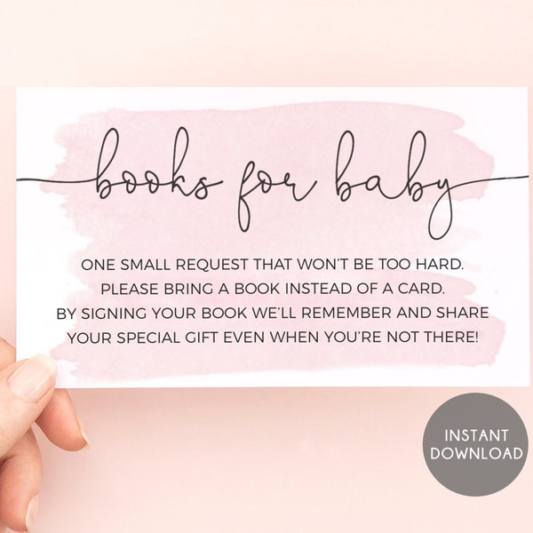 Book Instead of Card - Etsy