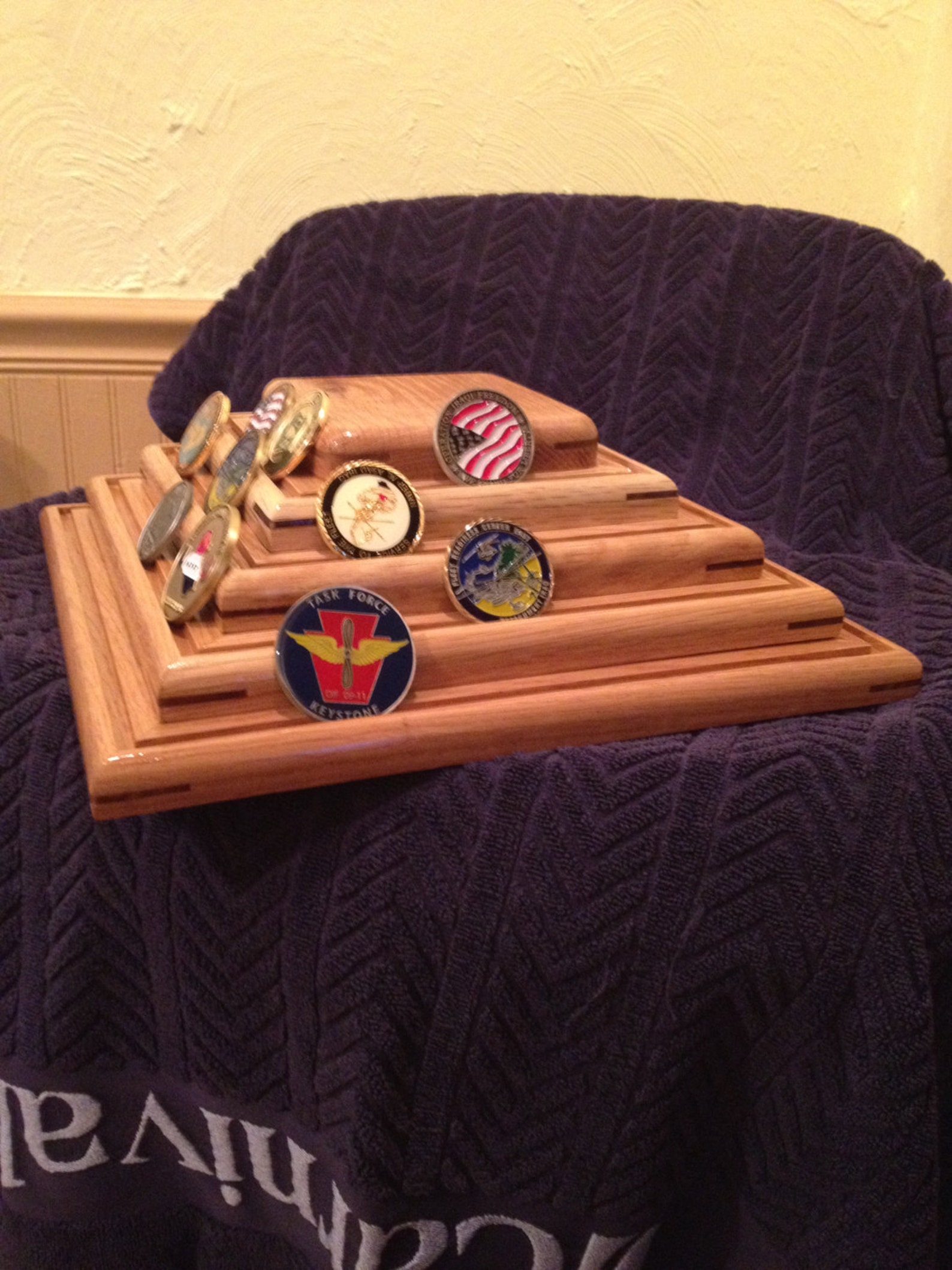 Military Challenge Coin Display - Etsy