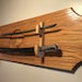 Marine Corps NCO Sword Display, Engraved Oak Sword Mount - Etsy