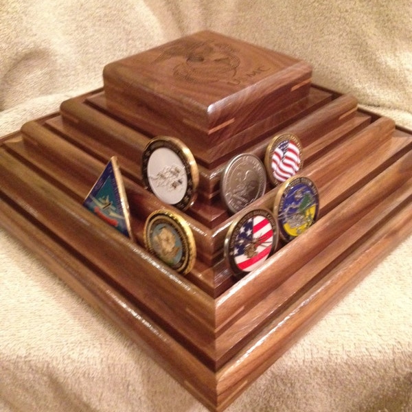 Military Coin Display - Etsy