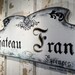 FRENCH CHATEAU WOOD Sign Chateau Francais Castle Ornate ...