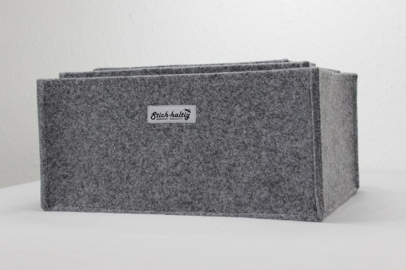 Felt Storage Boxes, Felt Bin, Felt Organizer - Etsy